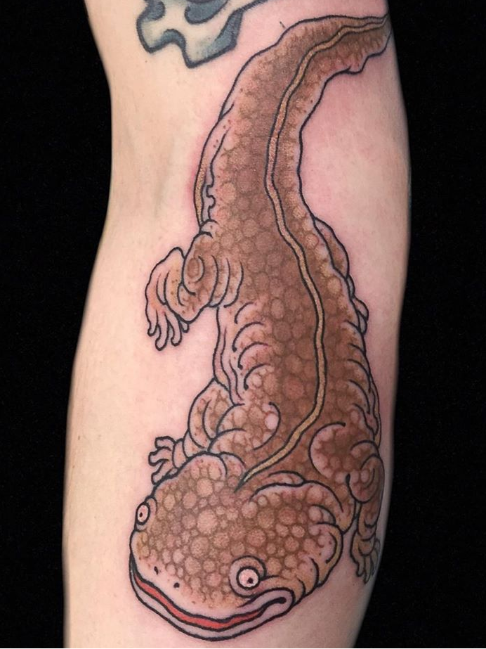 Japanese Salamander Tattoo Traditional Flash Set Pg 3 By Leif Hansen:
