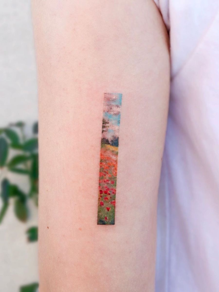 Tattoo uploaded by Anatta Vela • Monet tattoo by Euynu #Eunyu # ...