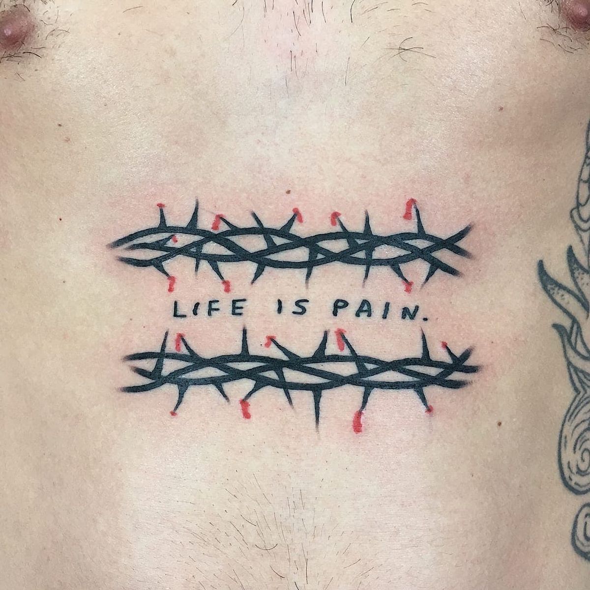 Tattoo uploaded by Justine Morrow • Thorn tattoo by Berly boy #BerlyBoy ...