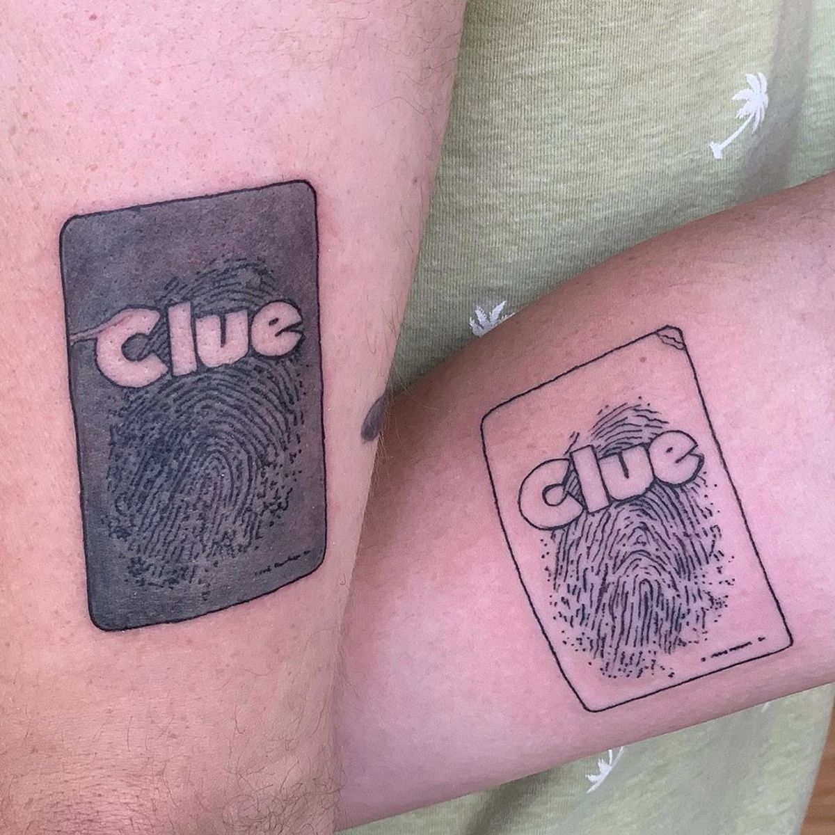 Tattoo uploaded by Justine Morrow • Clue sibling tattoo by Jessie Langs ...
