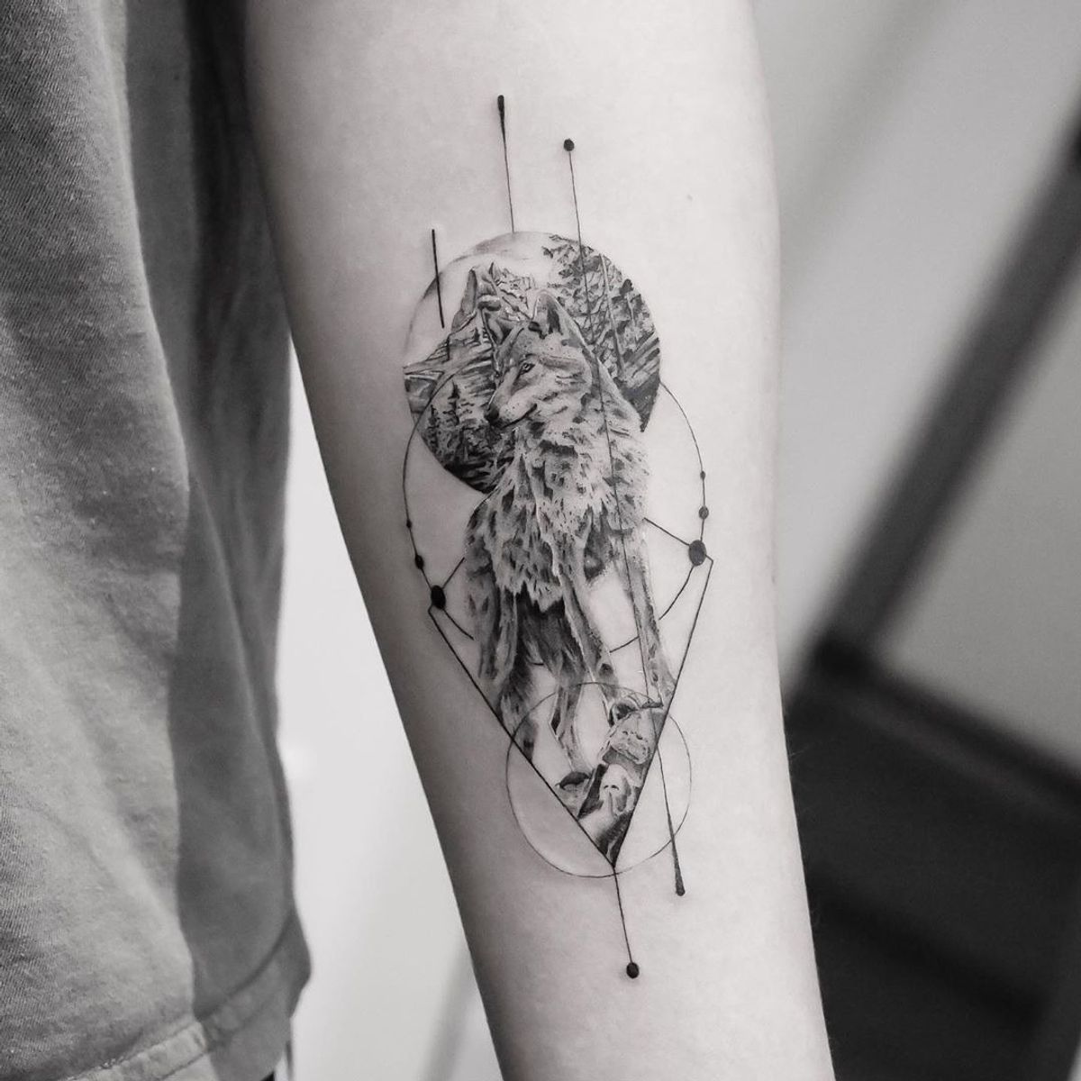 Tattoo uploaded by Tattoodo • Wolf tattoo by Torocsik Daniel # ...