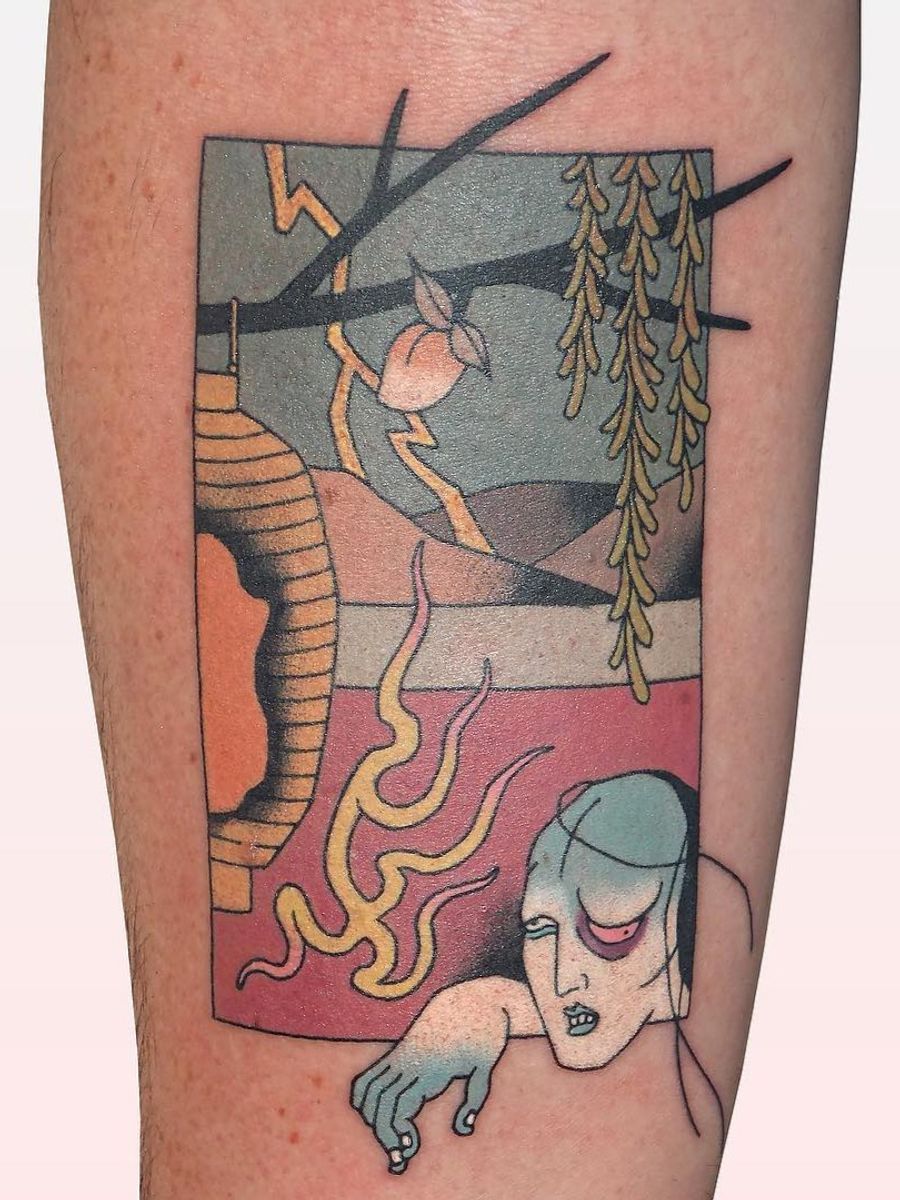 Tattoo uploaded by Anatta Vela • Yokai tattoo by Brindi #Brindi #yokai ...