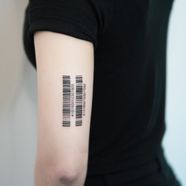Barcode Tattoo Wrist Barcode Tattoo Wrist