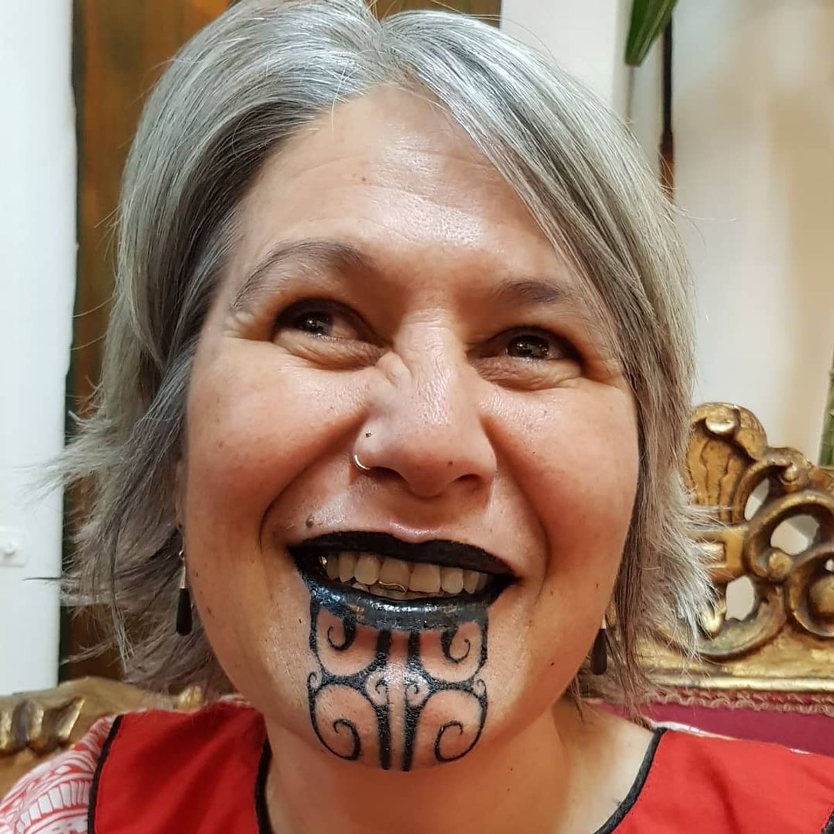 Tattoo uploaded by Barbara Pavone • Traditional ta moko face tattoo by ...