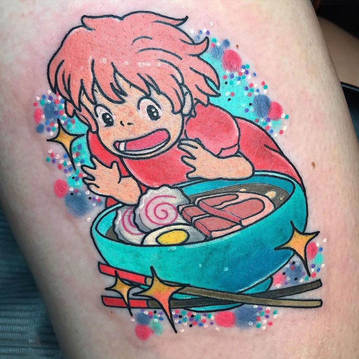 Tattoo uploaded by Anatta Vela • Ponyo tattoo by Alice Crane # ...
