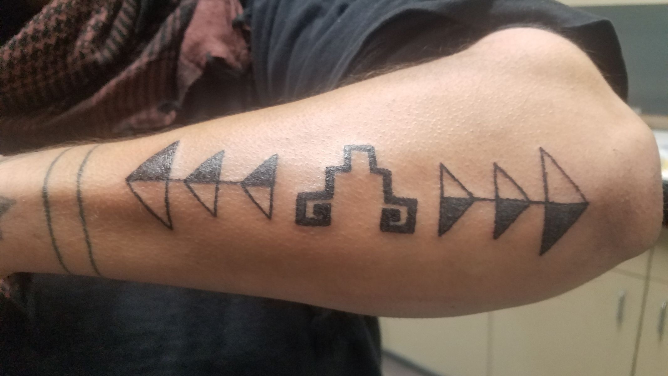 Tattoo uploaded by Barbara Pavone • A Traditional Hand-Poke Tattoo by ...