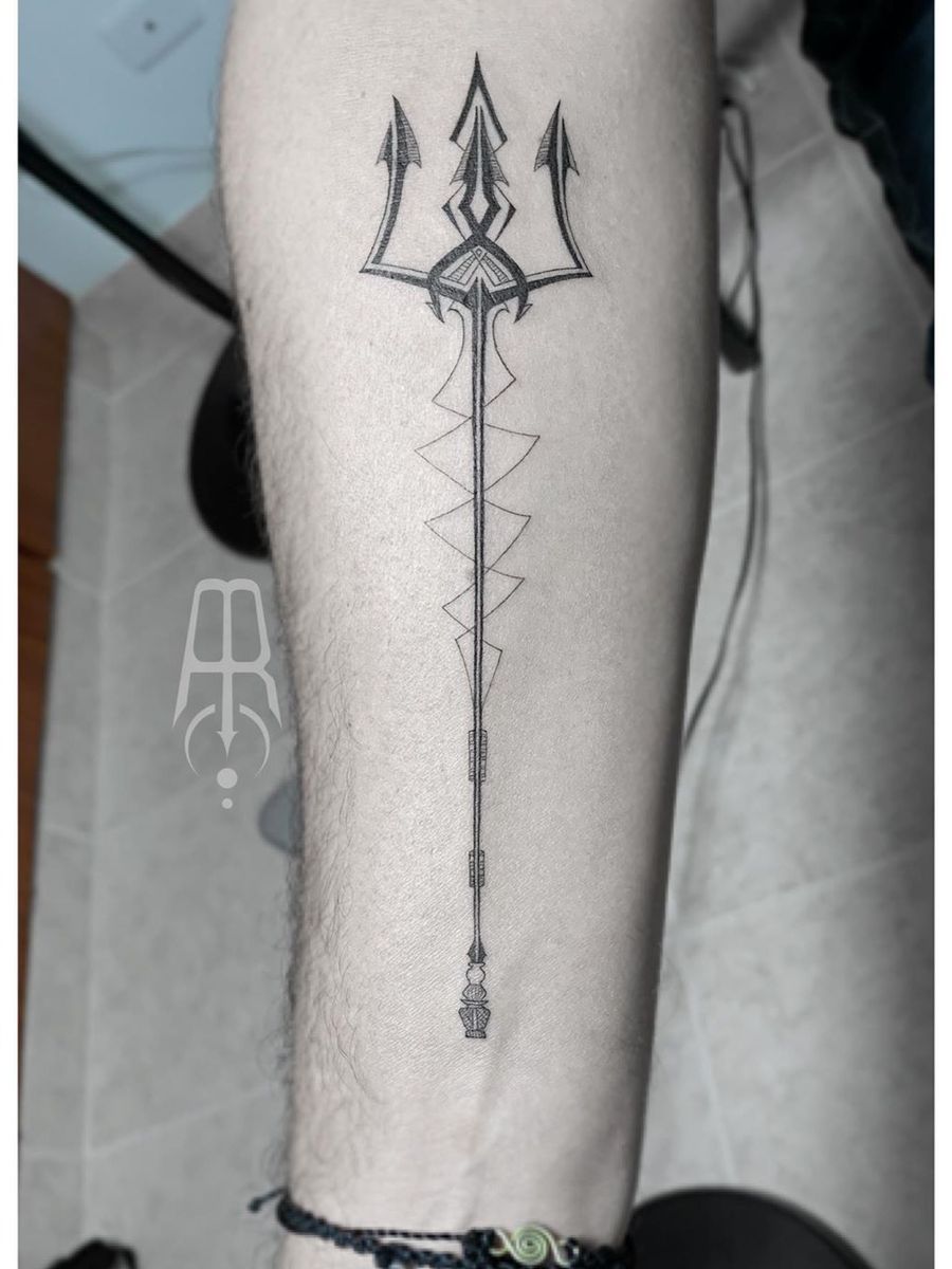 Tattoo uploaded by Jennifer R Donnelly • Trident tattoo by tattooar # ...