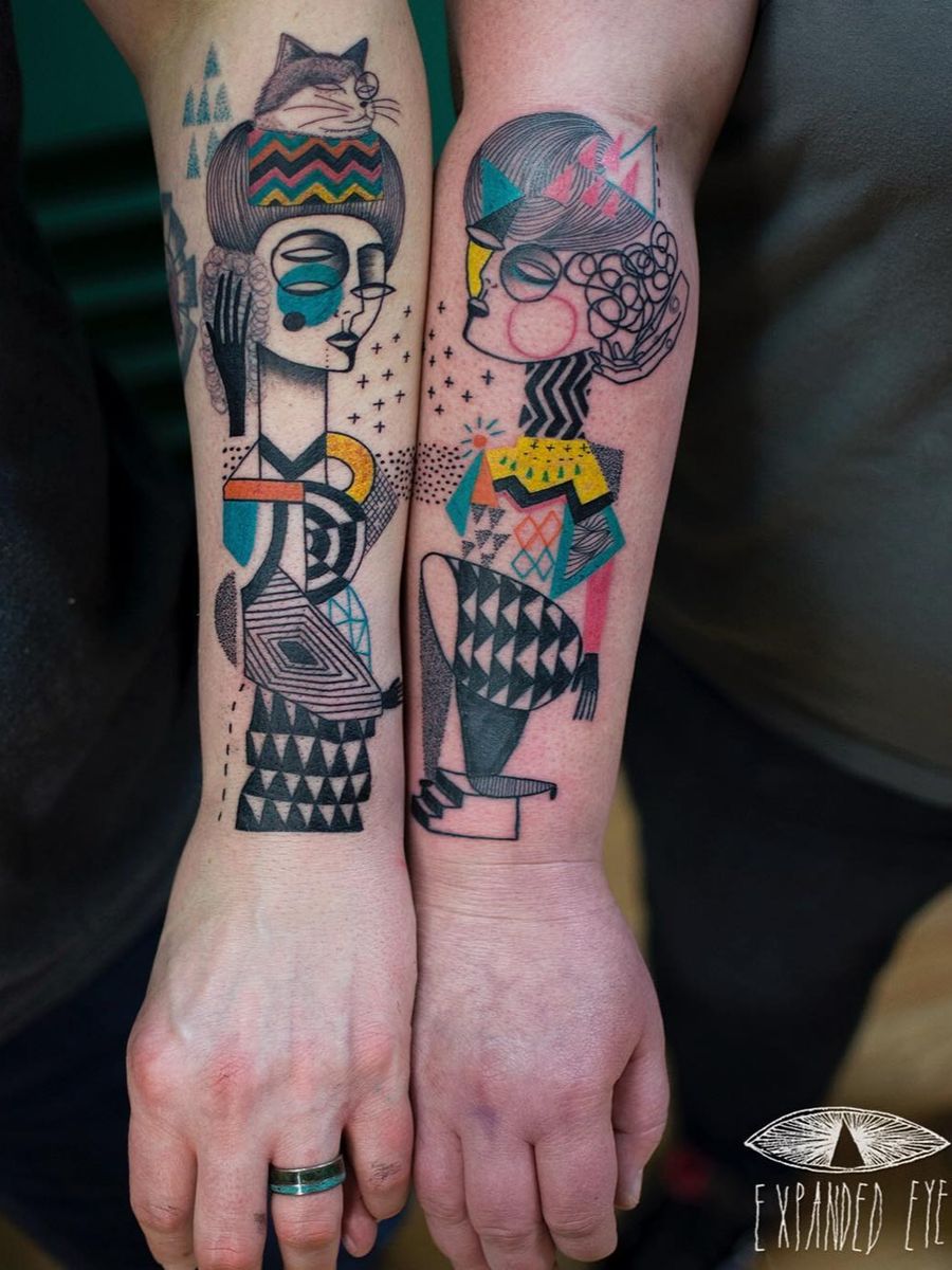 Tattoo uploaded by Expanded Eye • Illustrative tattoo by Expanded Eye # ...