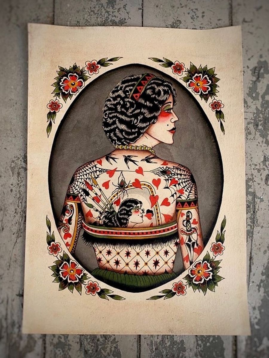 Tattoo uploaded by Justine Morrow • Painting by Lucky Felix #LuckyFelix ...