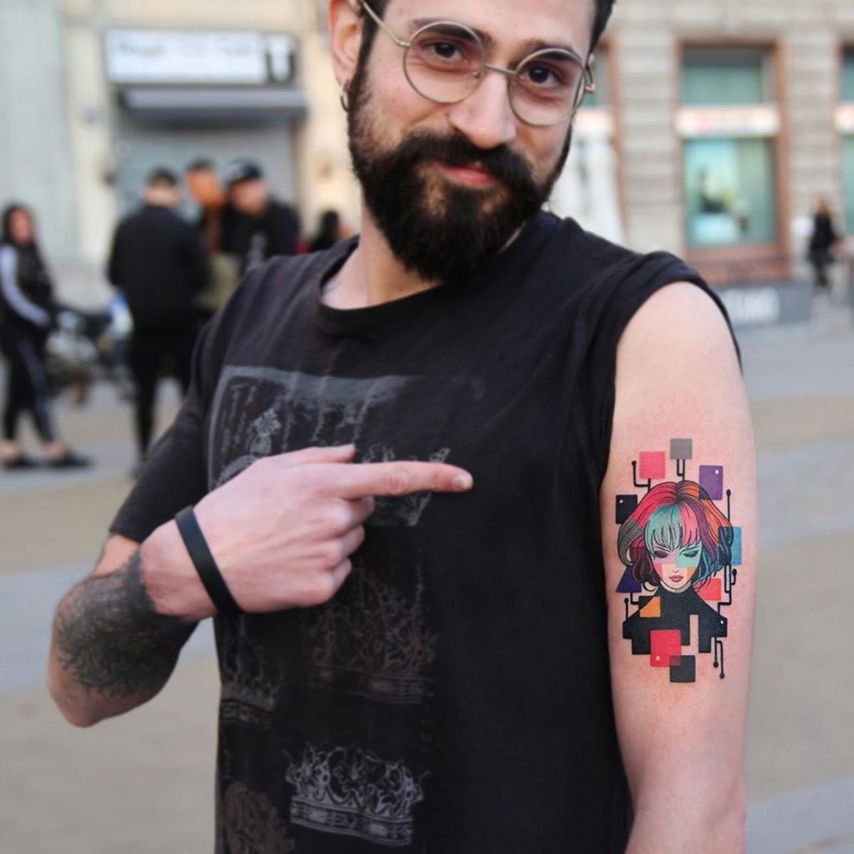 Tattoo uploaded by Polyc SJ • Portrait tattoo by Polyc SJ #PolycSJ # ...