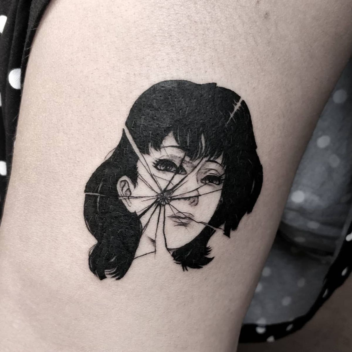 Tattoo uploaded by Justine Morrow • Perfect Blue tattoo by Yokai Hermit ...