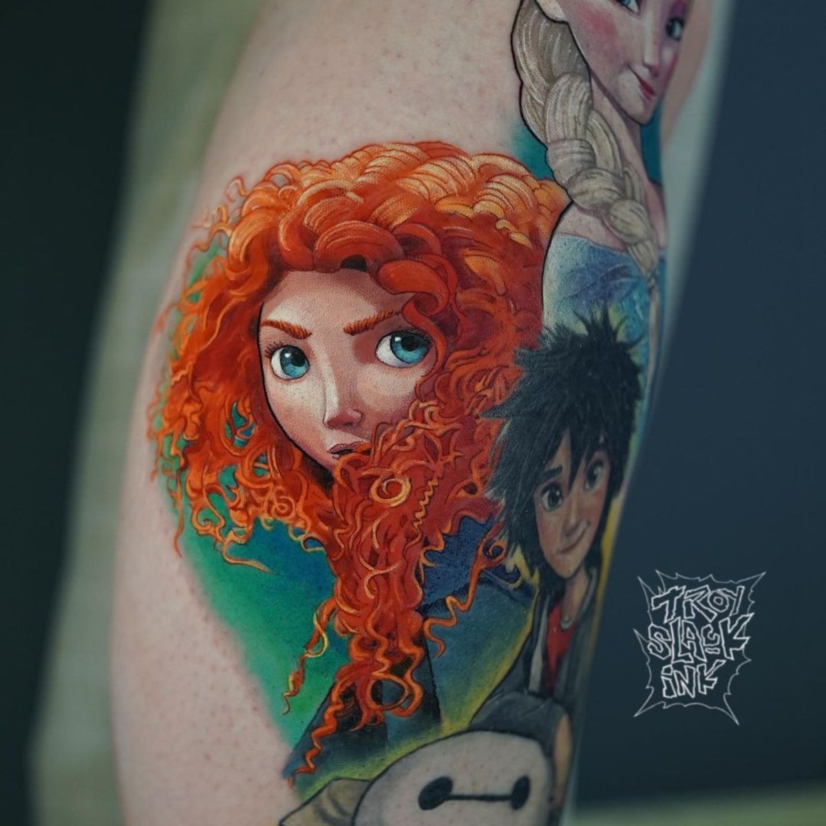 Tattoo uploaded by Tattoodo • Brave tattoo by troyslackink # ...