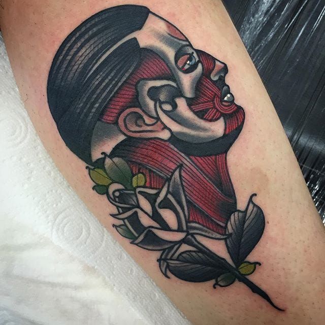 Human Anatomy Tattoo