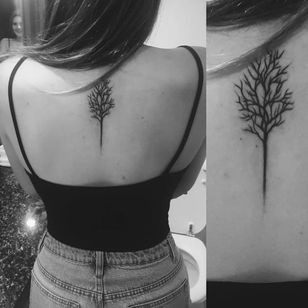 Leafless Tree Tattoo