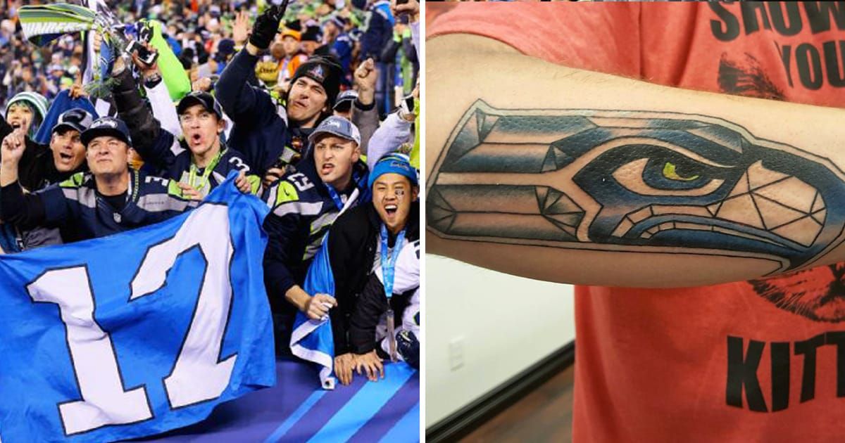Seattle Seahawk Tattoos