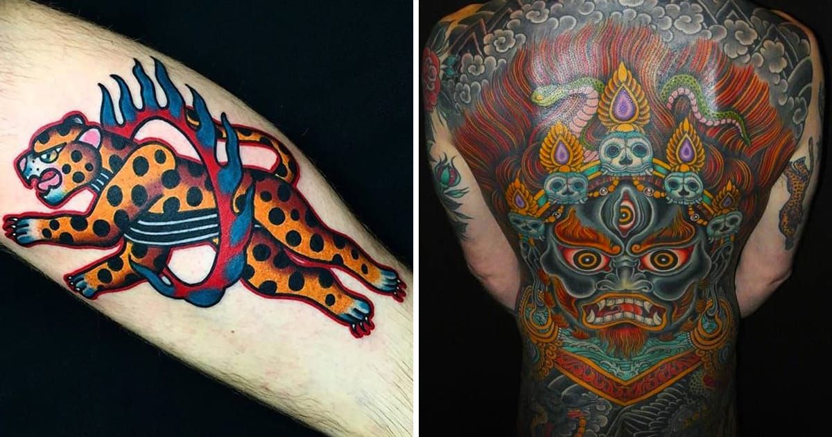 Traditional Cornish Tattoos