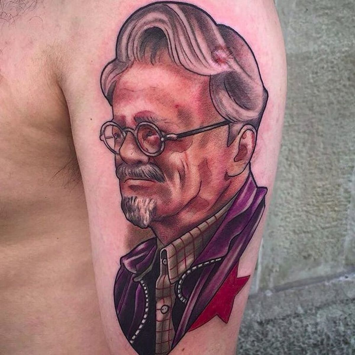 Communist Star Tattoo