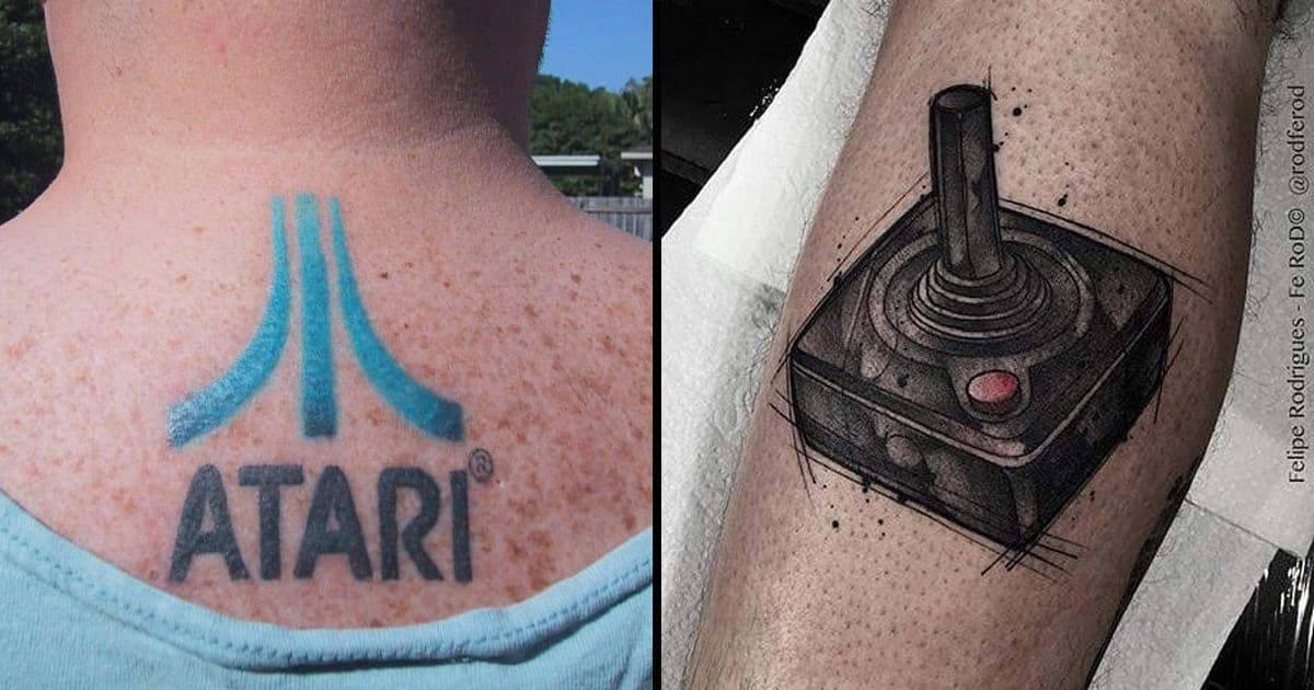 Gus Sorola Atari Tattoos A Lot More Than A Little Gay — Is Gus Even