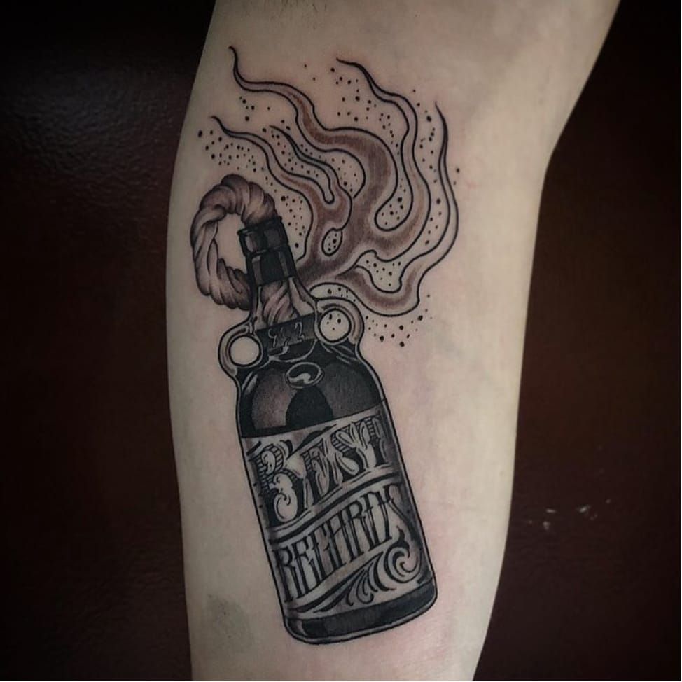 Tattoos Forearm Barr