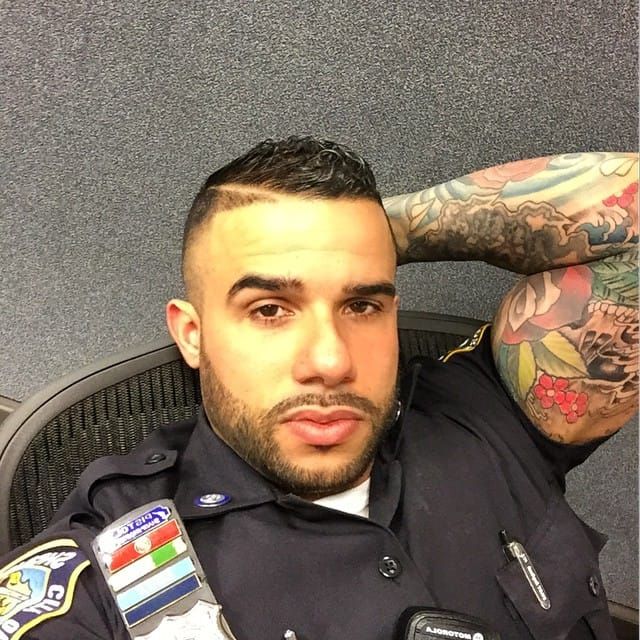 Police Woman Tattoos