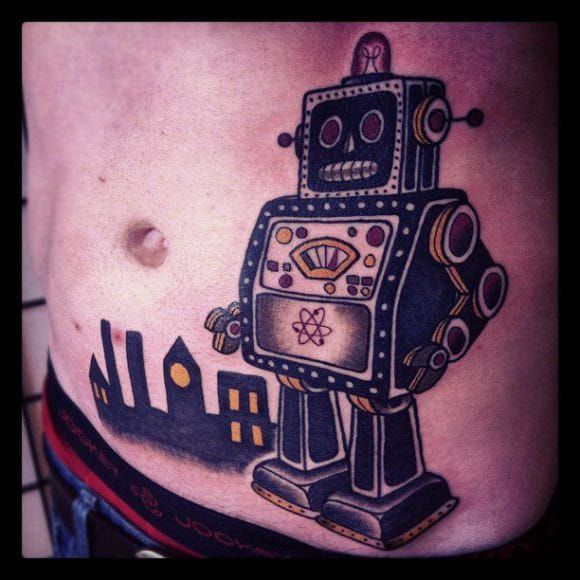 Super Robot Tattoos