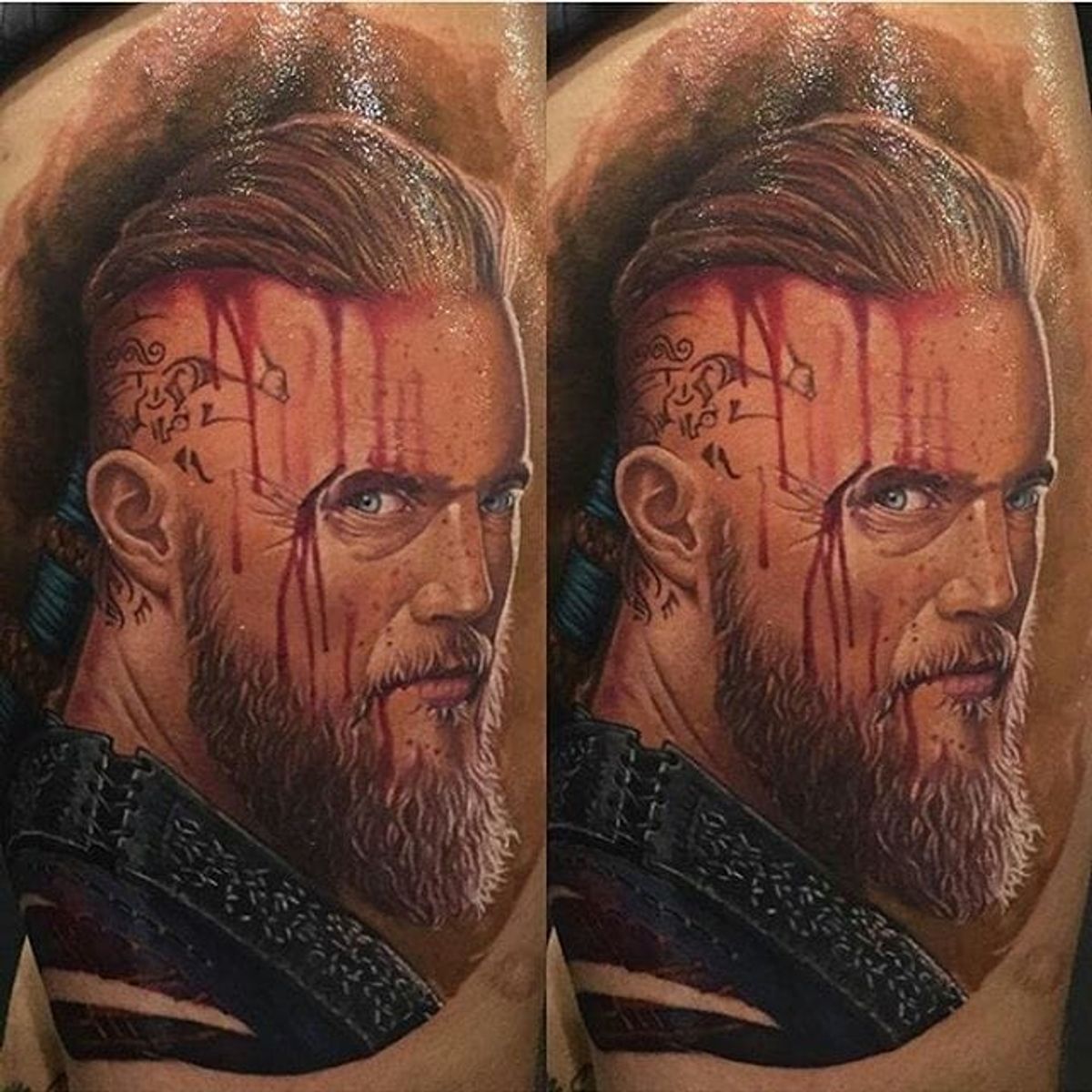 Tattoo uploaded by JenTheRipper • Bloody Ragnar by Murilo Oliveira ...