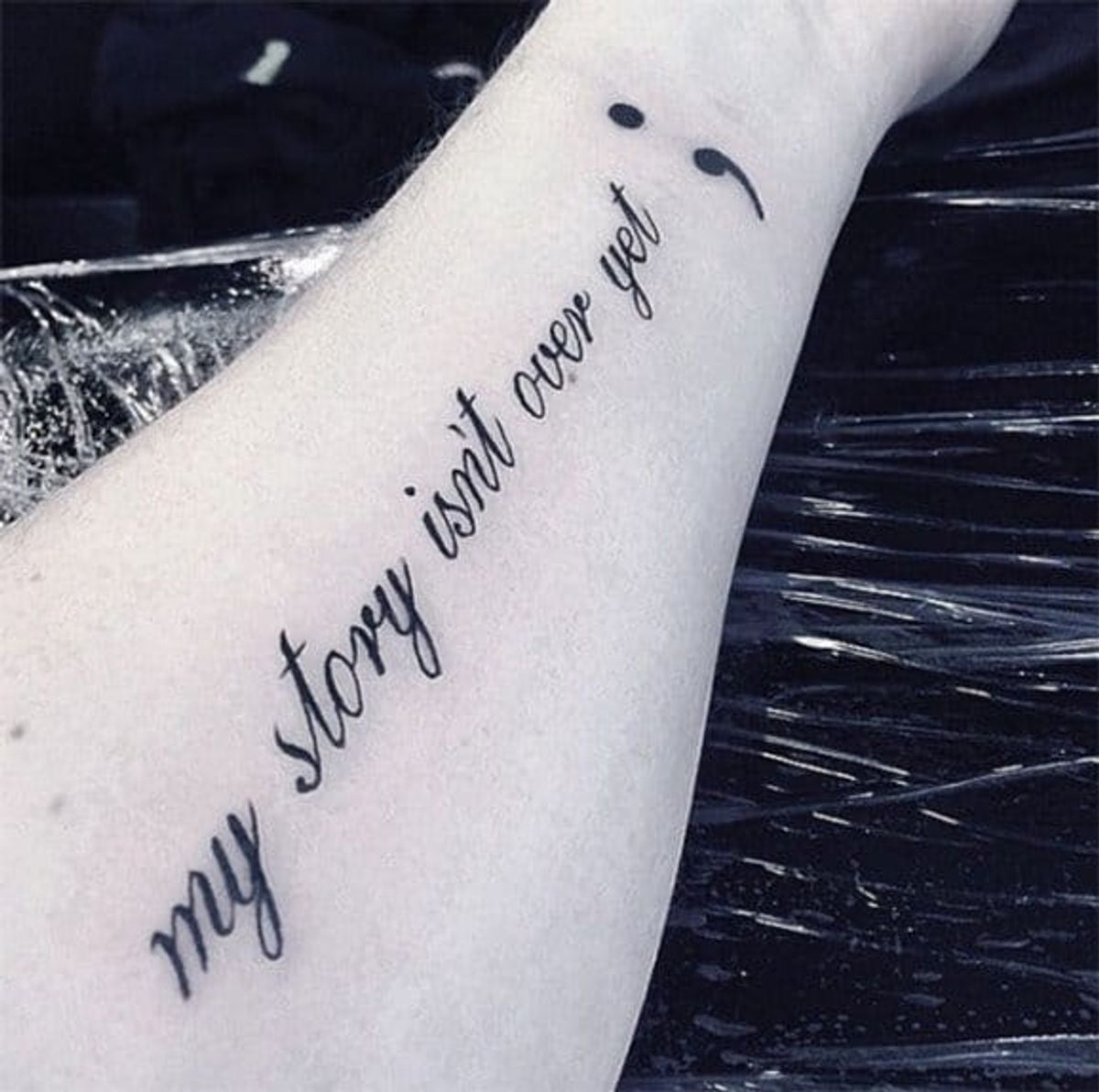 Overcoming Depression Tattoo