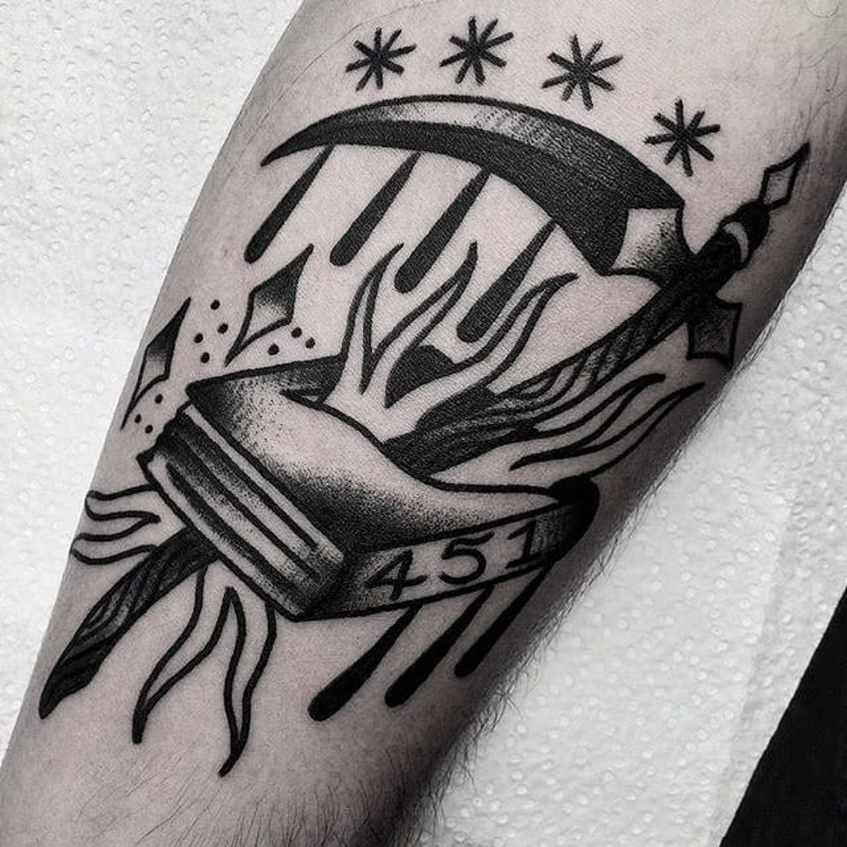 Reaper Scythe Tattoo