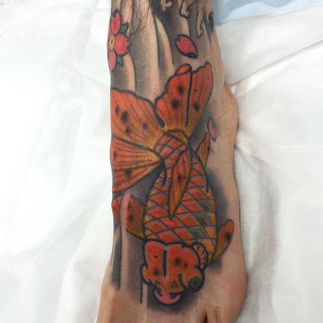 Emo Goldfish Tattoos