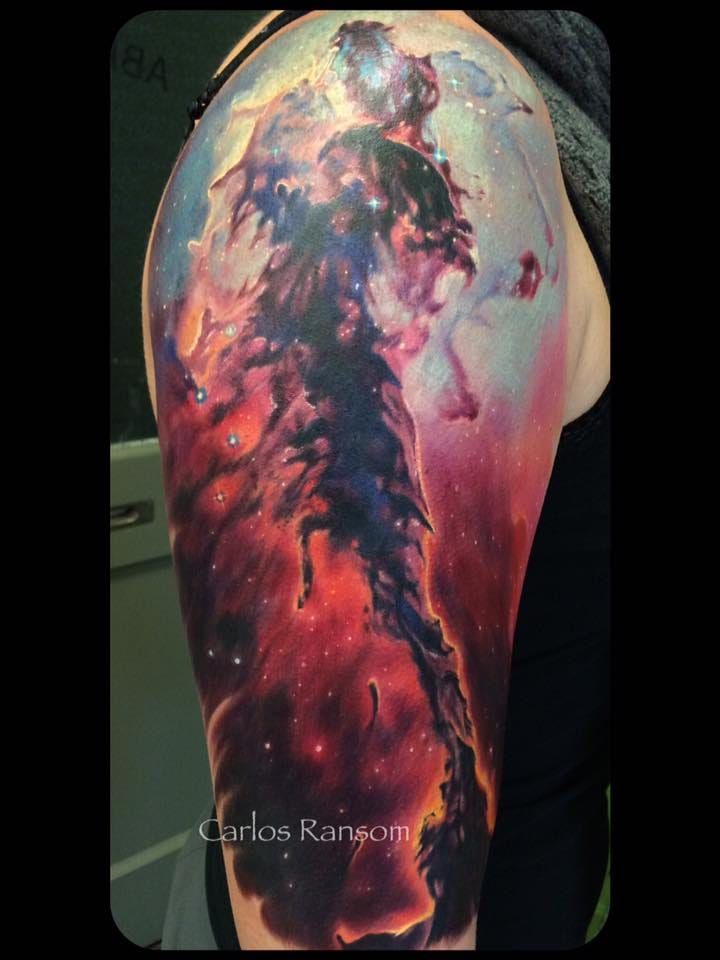 Awesome Cosmic Tattoos