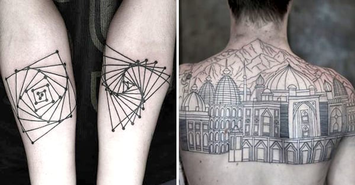 Structural Formula Tattoos