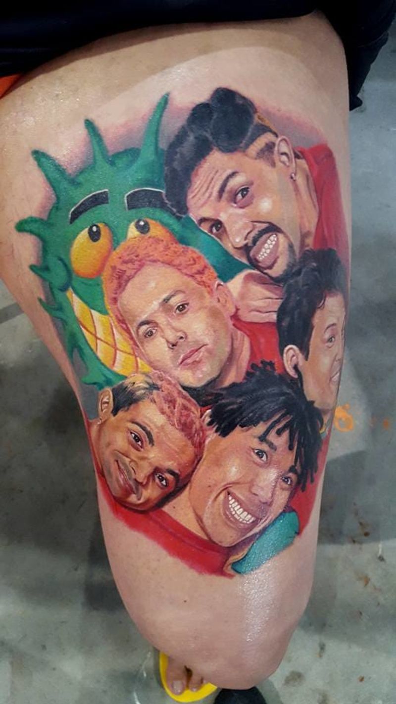 Alexandre Moises Tattoos Steven Mark Crame ("Spike") | Boxer Page