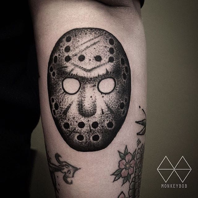 Friday The 13th Jason Mask Tattoo