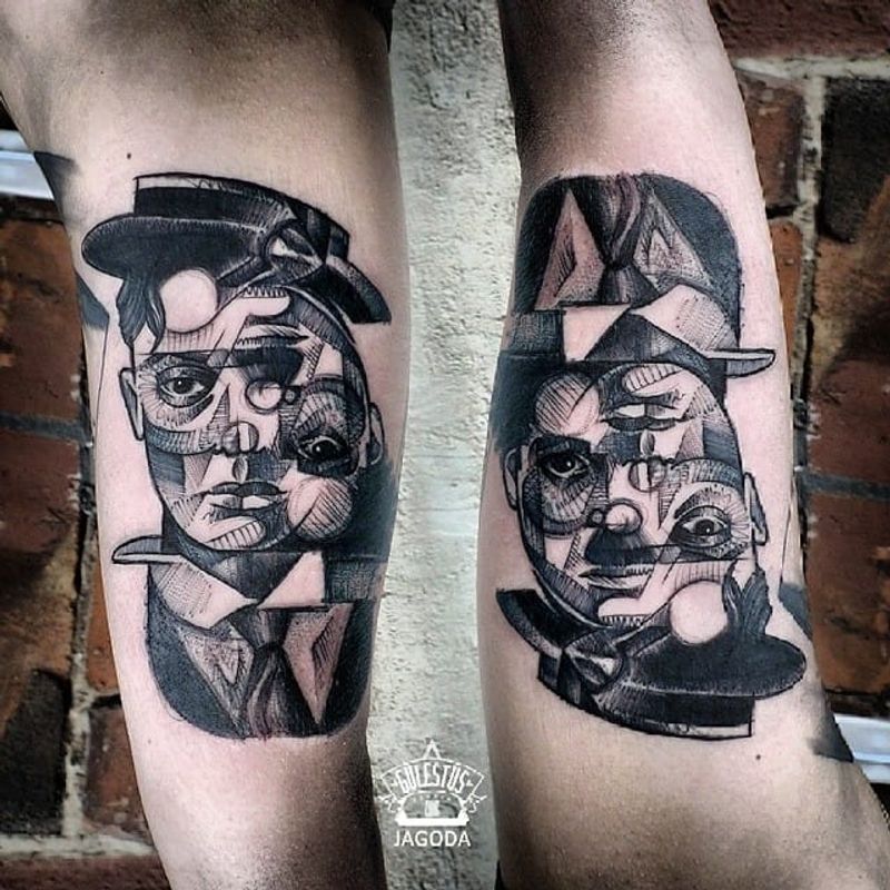 Charles Chaplin Tattoos