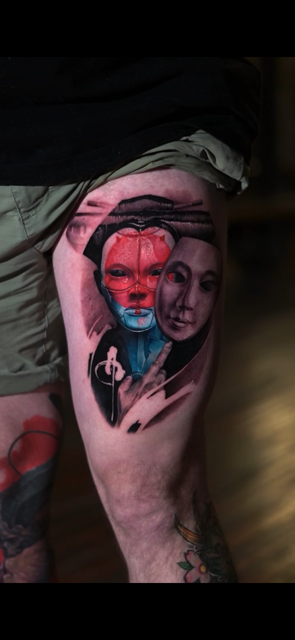 Robotic and Masked Faces • Tattoodo