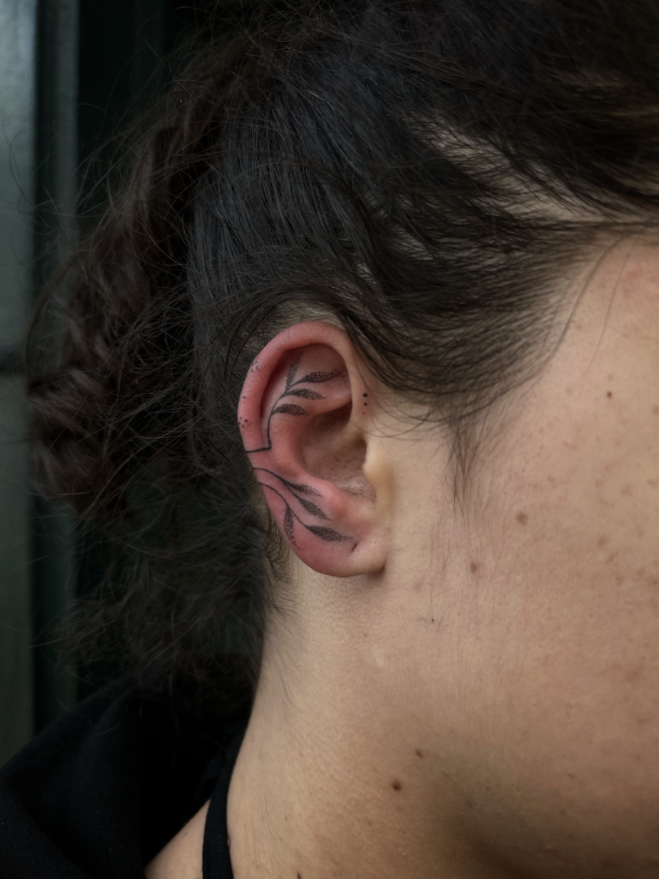 Leaf Ear Tattoo • Tattoodo