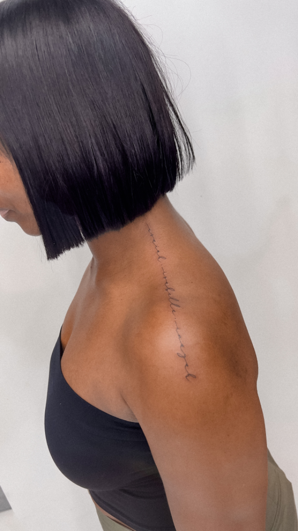 Script Tattoo • Tattoodo