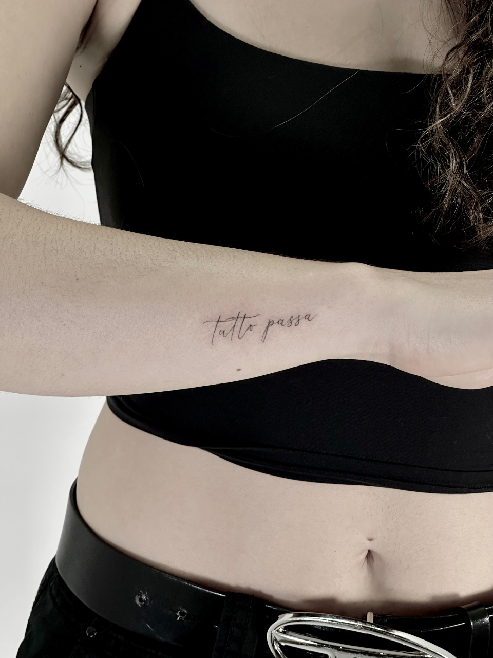 Script Tattoo • Tattoodo