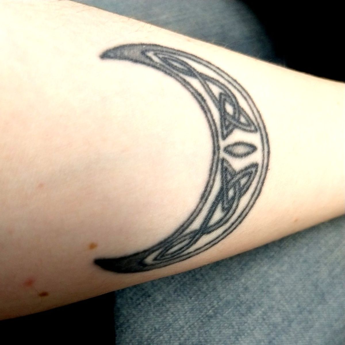 Tattoo uploaded by Sarah Gross • Celtic Moon • Tattoodo