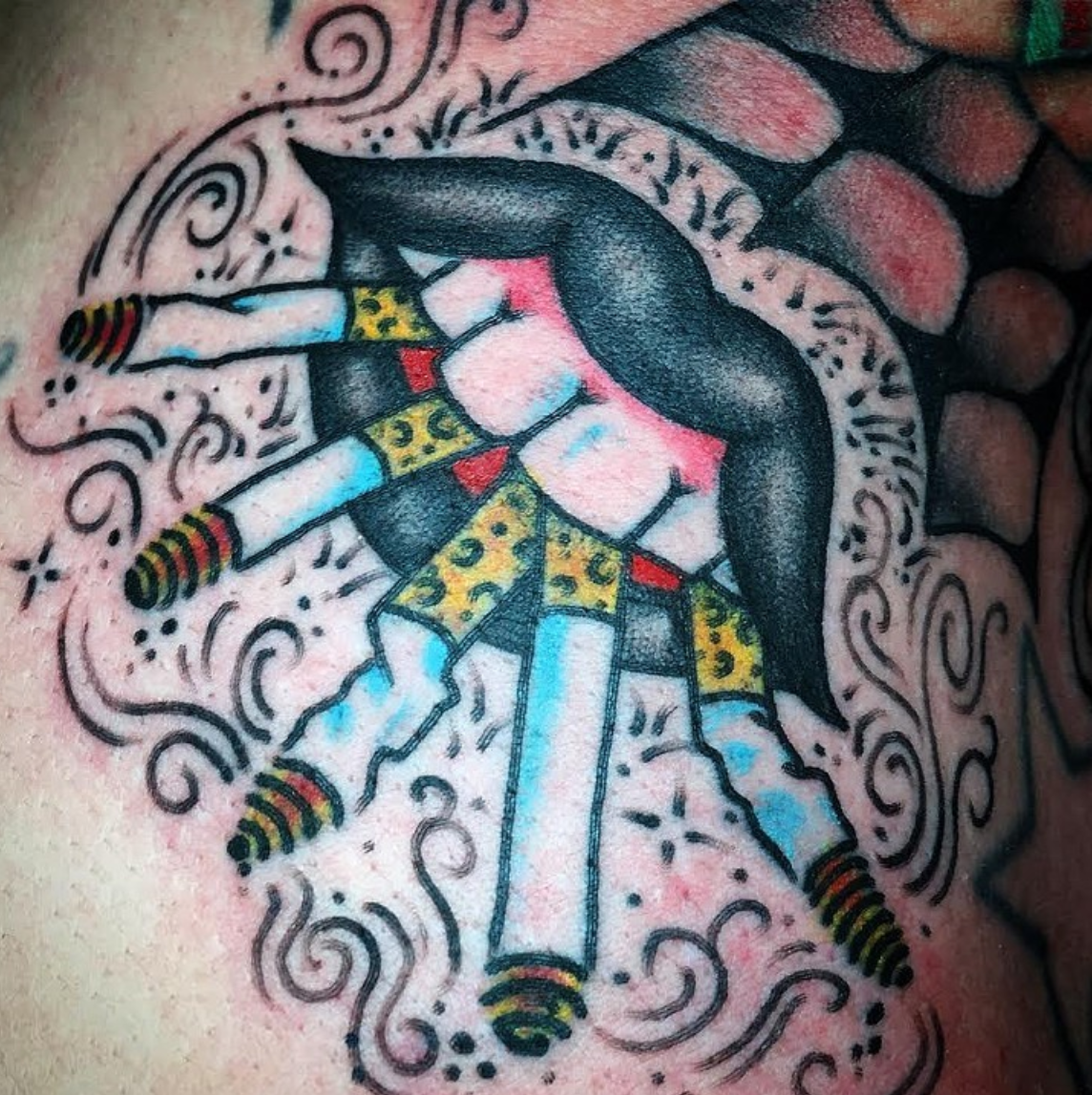 Drag racing tree tattoo - Bronctattooaus.com