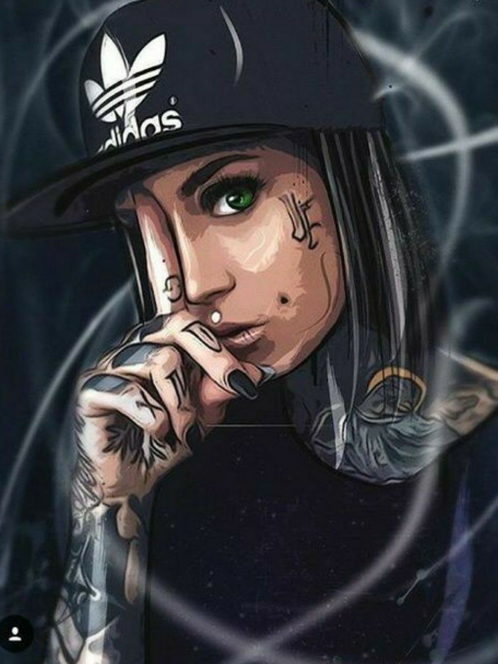 Female Gangster Wallpaper