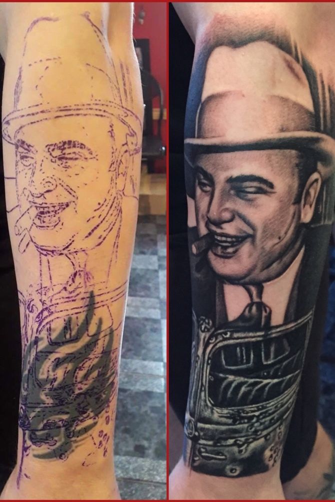 Al Capone Tattoos