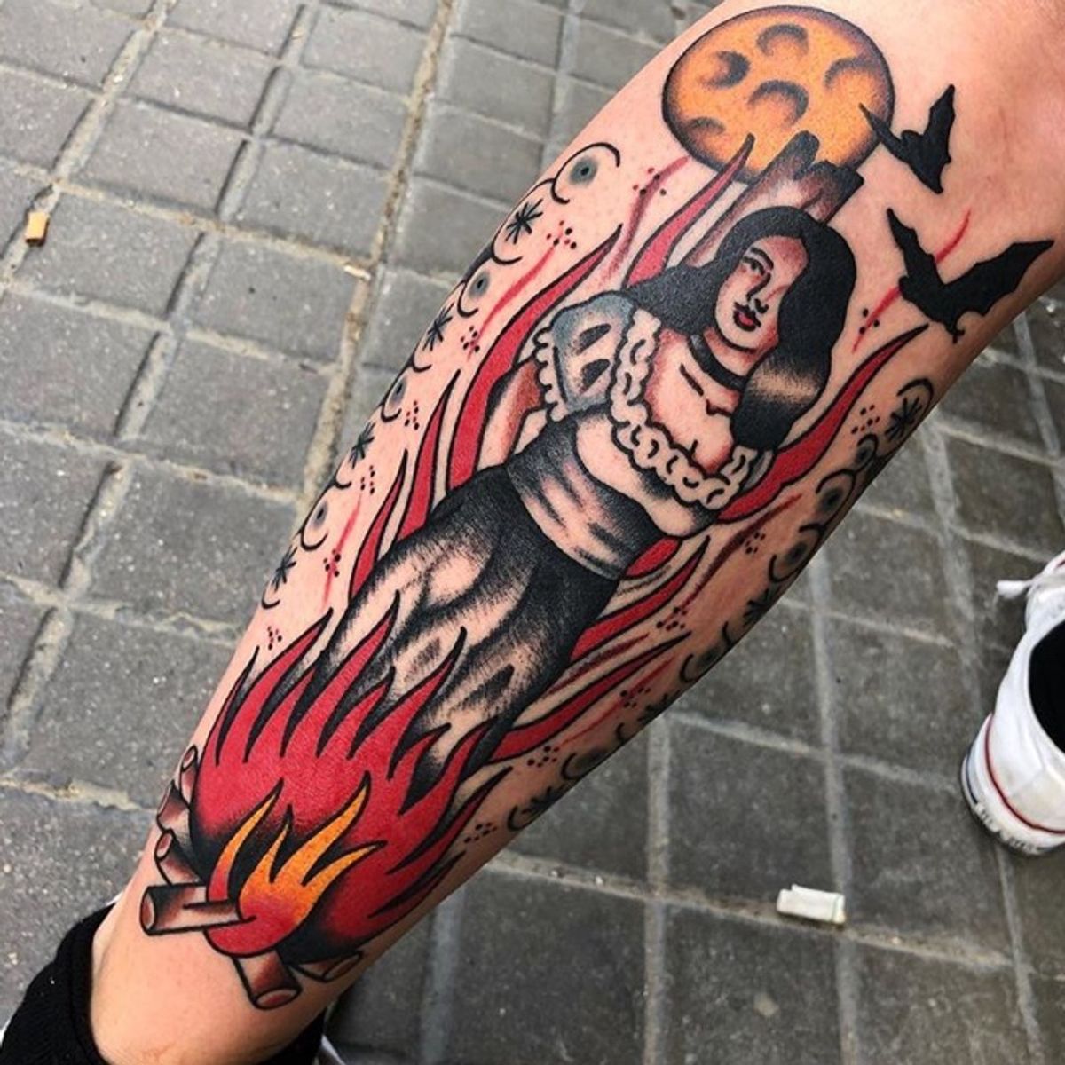 Tattoo uploaded by Lost Boy • Burning Witch via Insta ...