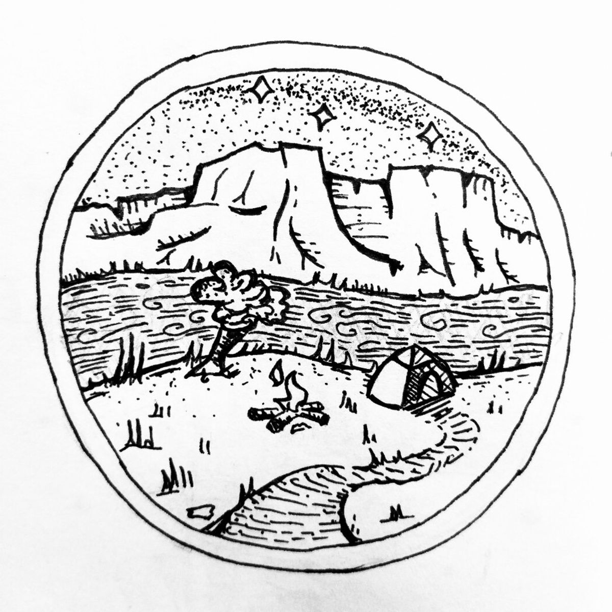 Tattoo uploaded by Sam Perkins-Harbin • Tattoo style sketch inspired by ...