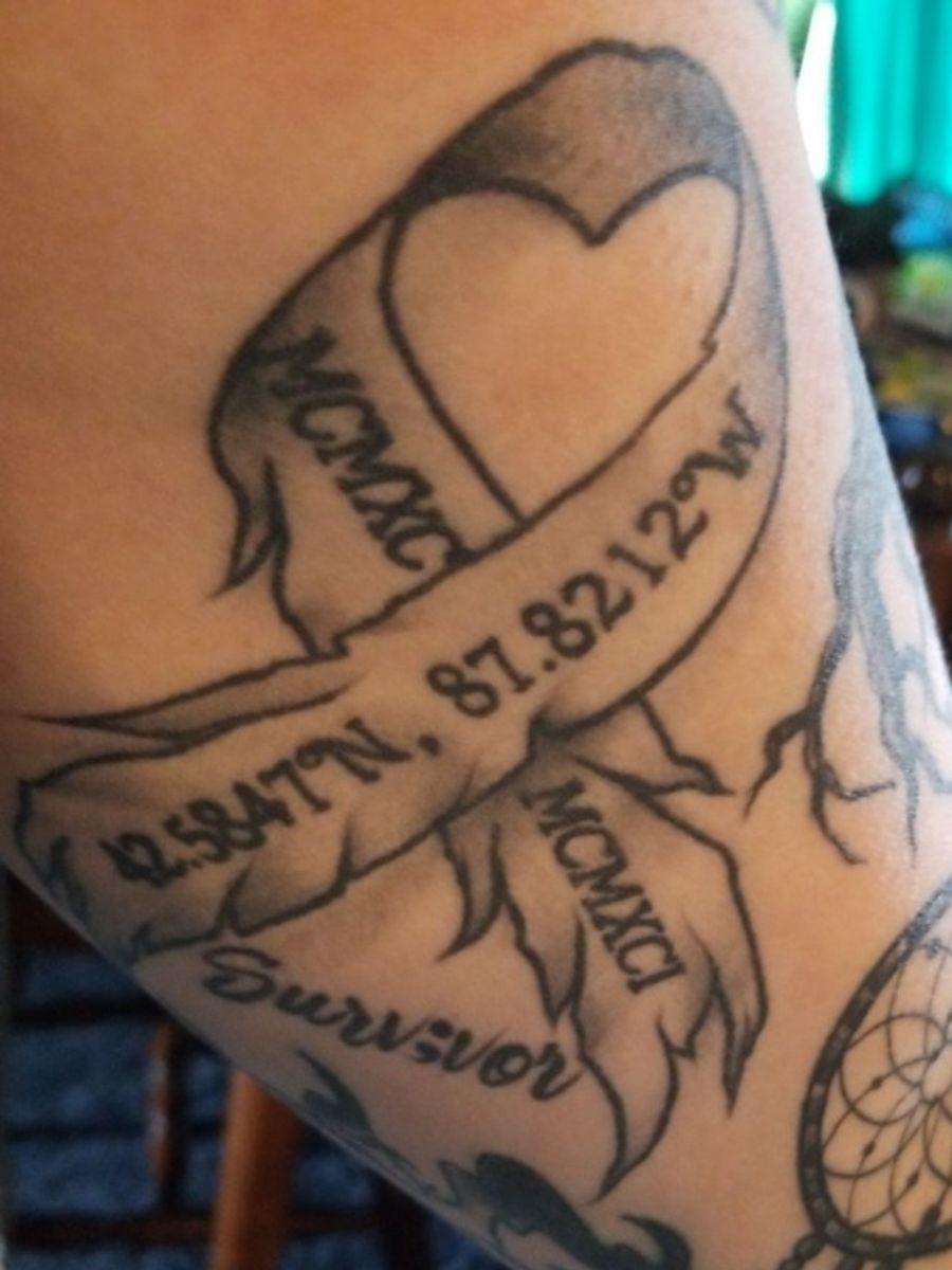 Tattoo uploaded by Chantelle Schultz • Awareness Ribbon for Child ...