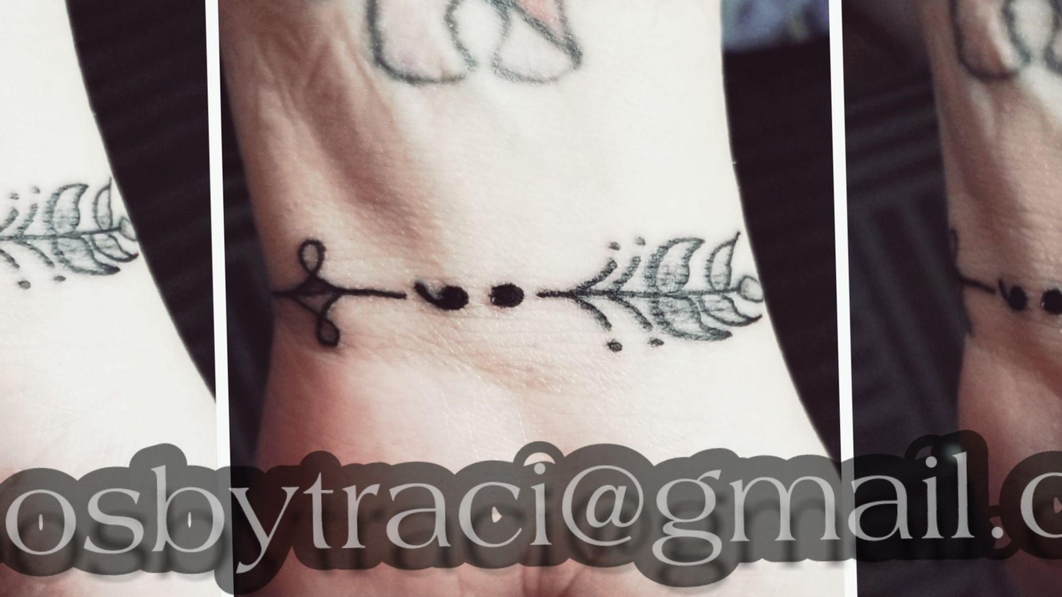 Tattoo uploaded by Traci Donnelly • Semi colon arrow • Tattoodo