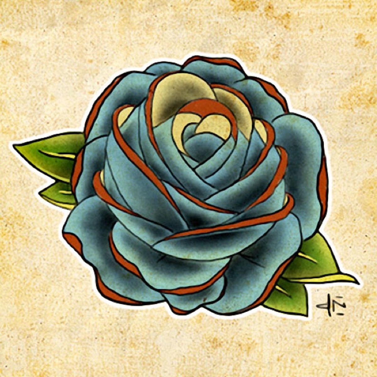 Tattoo uploaded by Josh Shier • Blue rose • Tattoodo