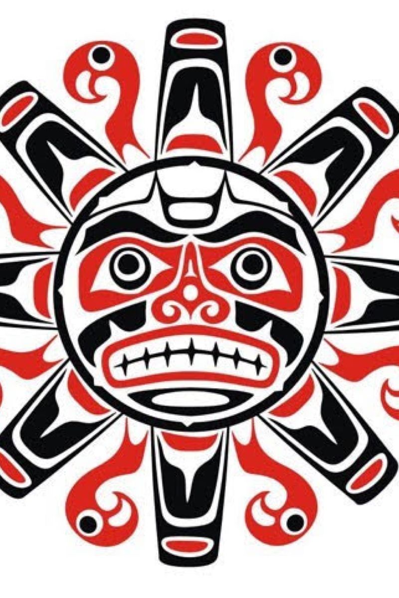 Tattoo Uploaded By Andrew Native American Sun Tattoodo Tattoo Uploaded By Andrew Native American Sun Tattoodo