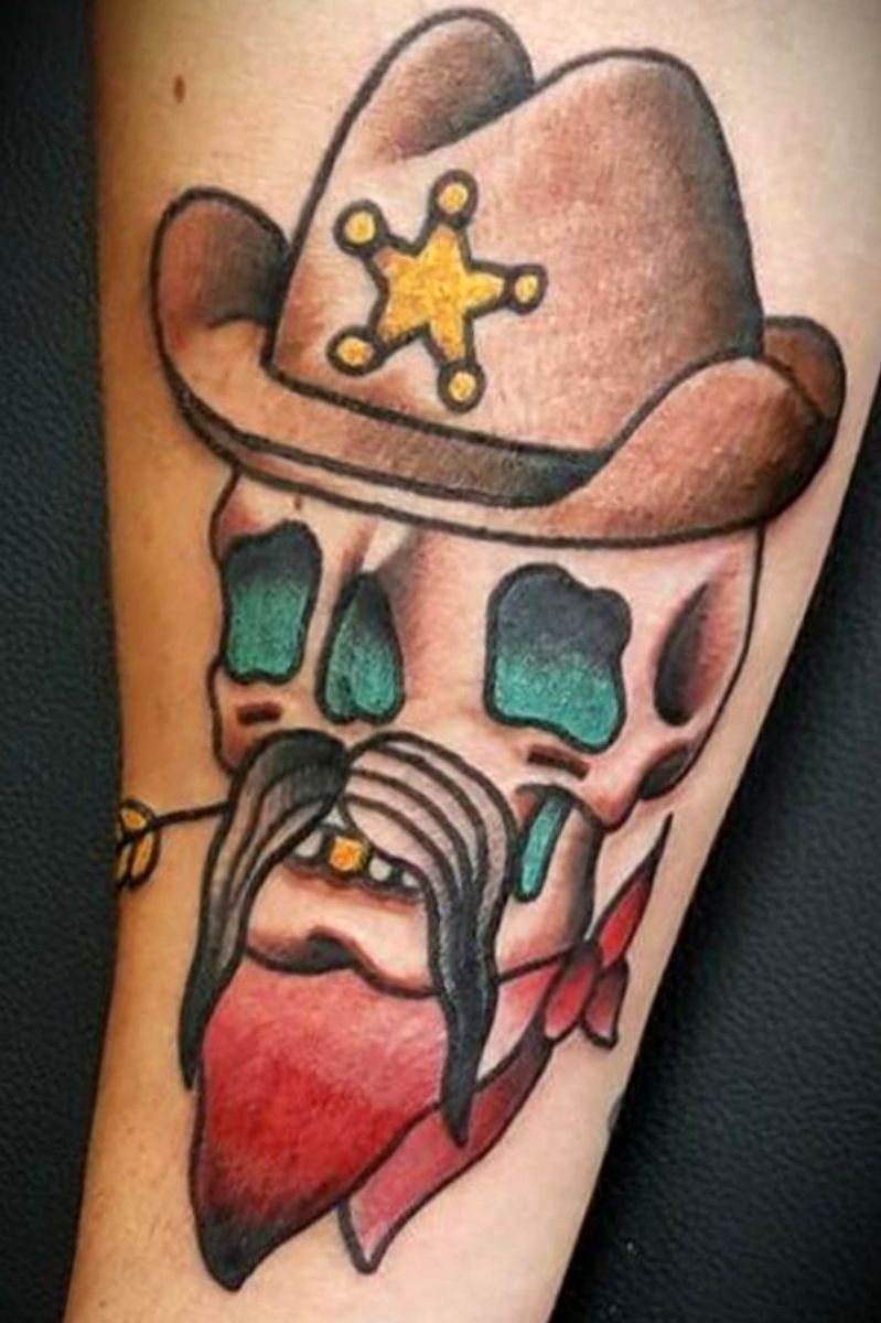 Tattoo uploaded by Mislav HC • #traditional #traditionaltattoo #skull # ...