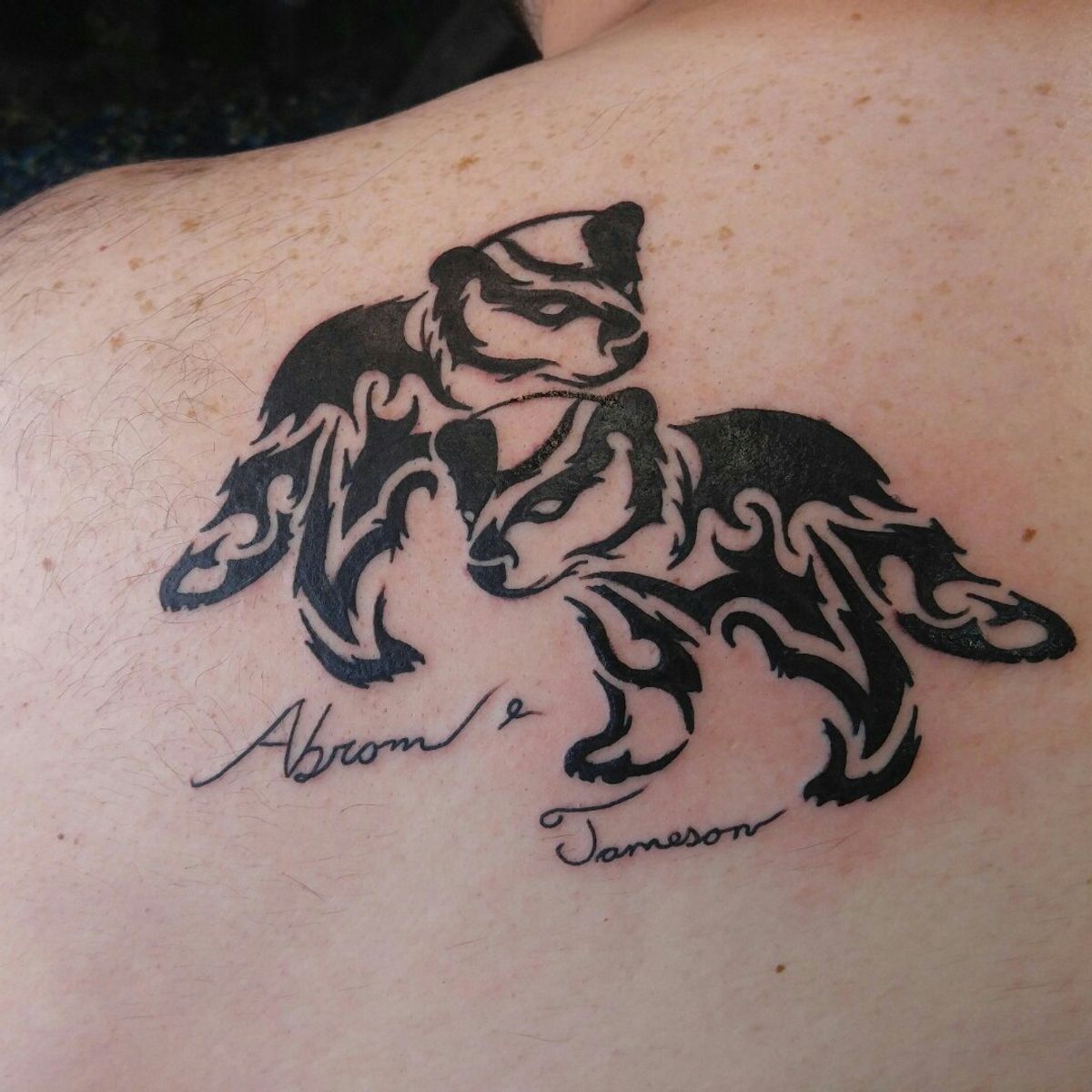 Tattoo uploaded by Brandon Rolfe • Second piece done for my twin boys ...